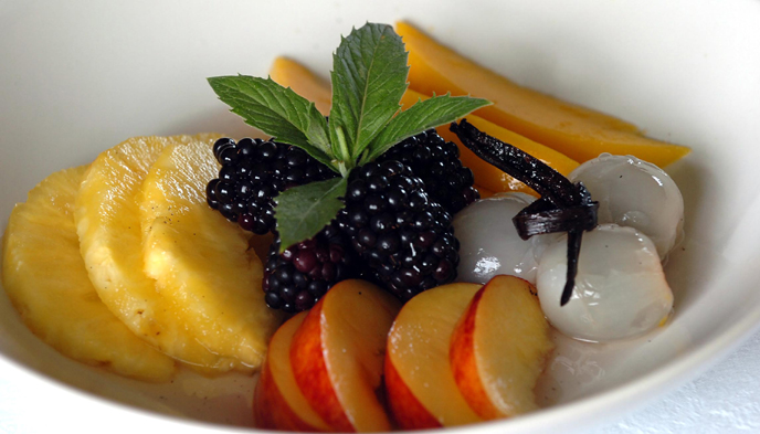 Warm Fresh Fruit Salad – Chef Kevin Ashton