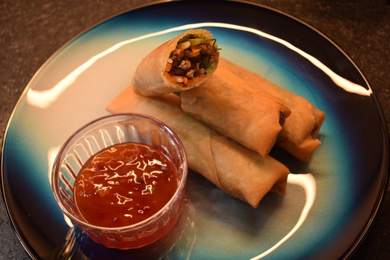 Turkey Spring Rolls with Dipping Sauces – Chef Kevin Ashton